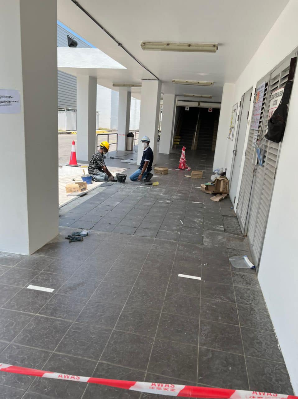 Floor Tile Installation - Zenith Tech Engineering